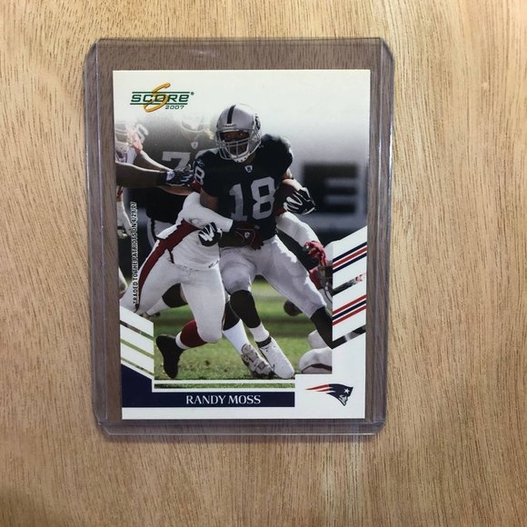 Toys | Randy Moss Nfl Sports Score Card | Poshmark
